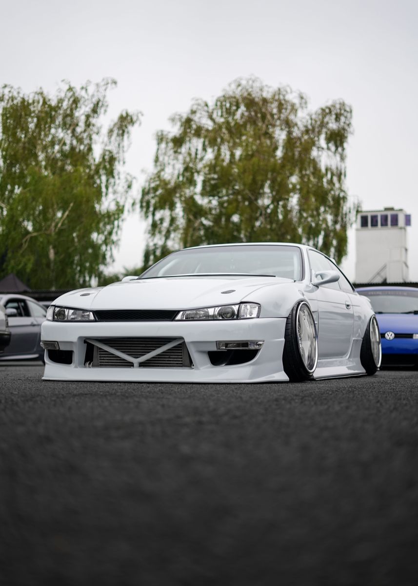 'Nissan S14' Poster, picture, metal print, paint by vividdepth | Displate