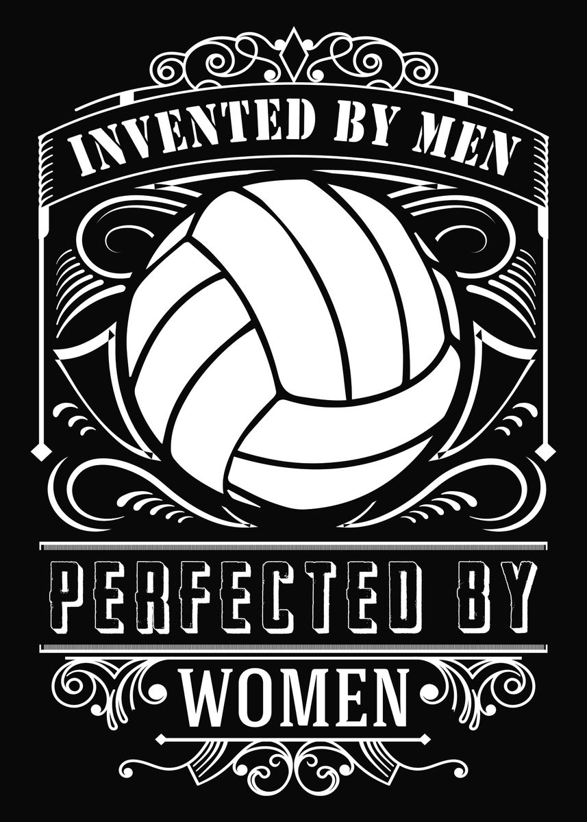 'volleyball volleyball team' Poster by Statements | Displate