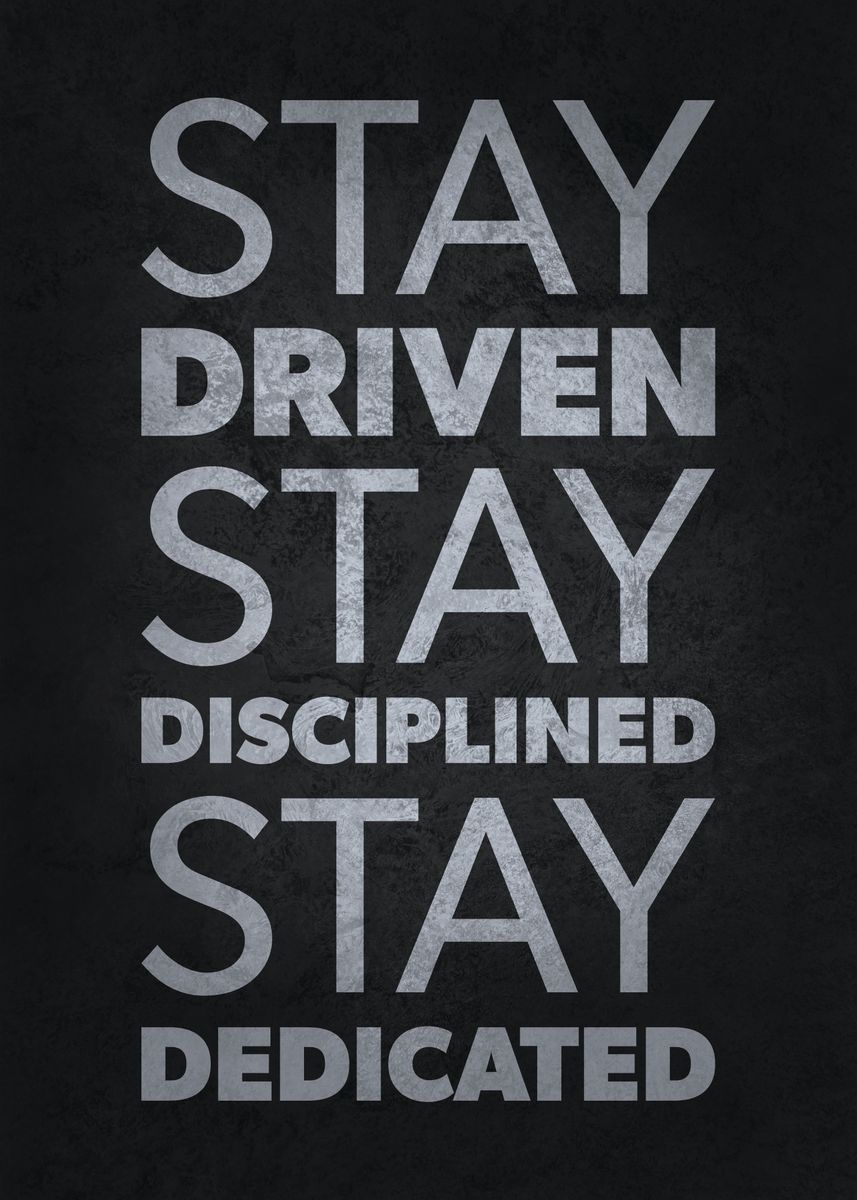 'Stay Driven' Poster, picture, metal print, paint by CHAN | Displate