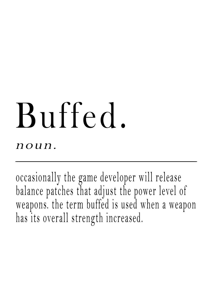 'Buffed Definition' Poster by Tran Duc Hieu | Displate