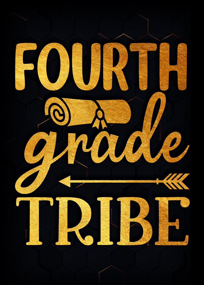 'Fourth grade tribe' Poster by Denis Siggers | Displate