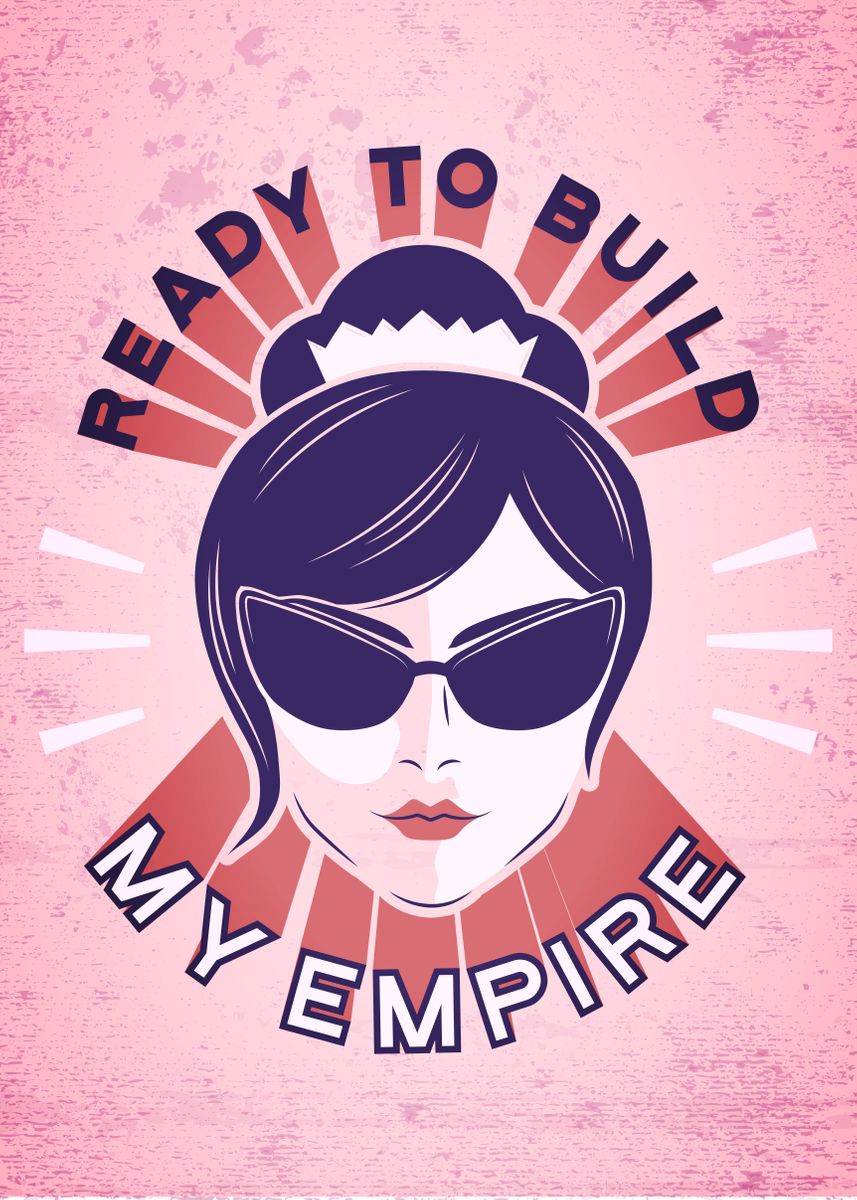 'Successful Business Woman' Poster, picture, metal print, paint by ...