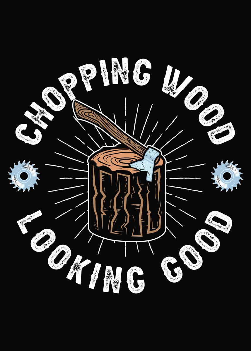 'woodworker carpenter wood' Poster, picture, metal print, paint by ...