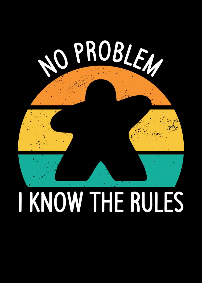 'I know the rules ' Poster, picture, metal print, paint by Andreas ...