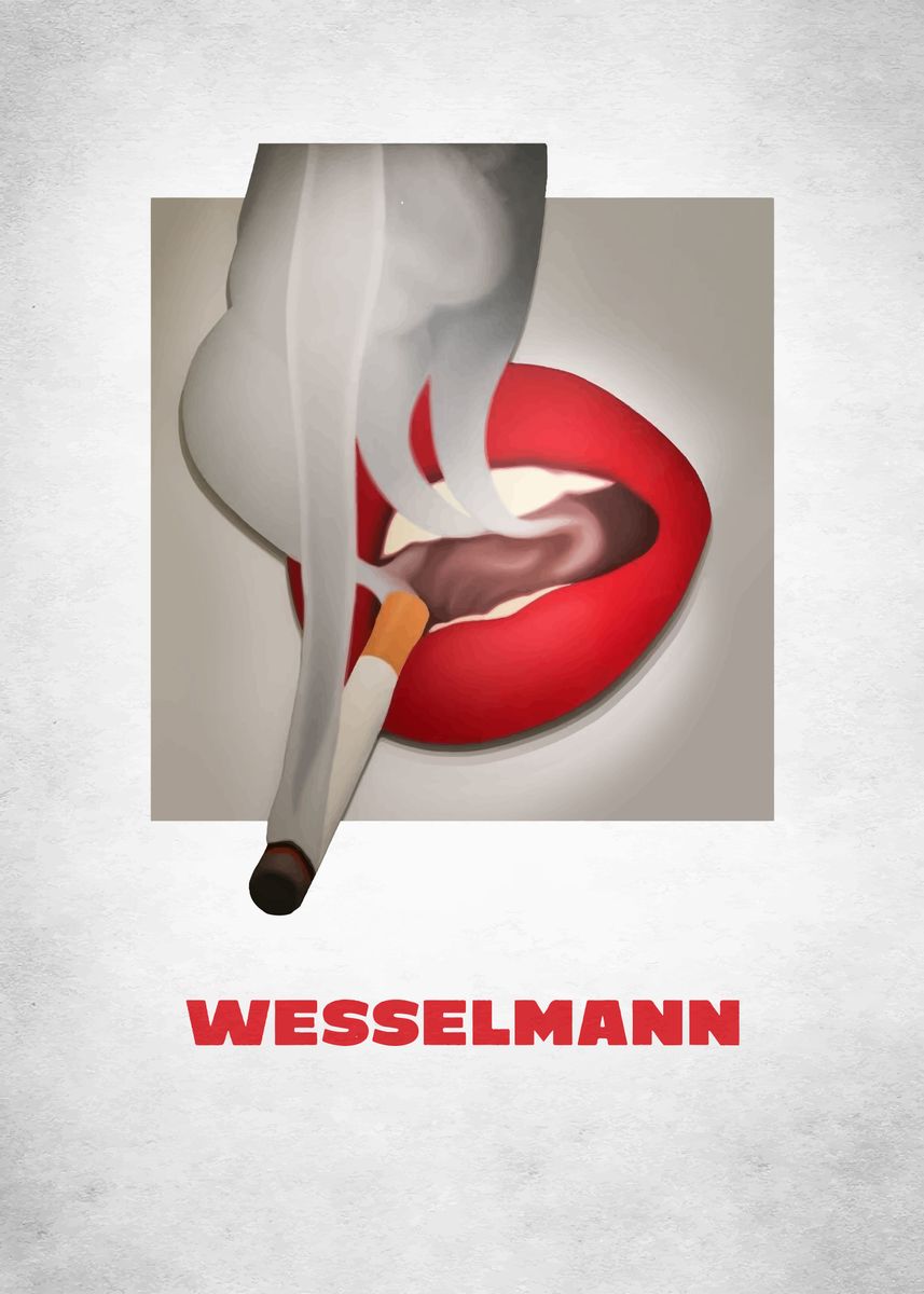 'Tom Wesselmann' Poster by Bo Kev | Displate