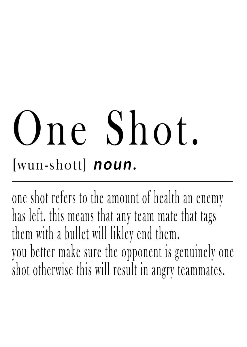 'One shot' Poster, picture, metal print, paint by Tran Duc Hieu | Displate