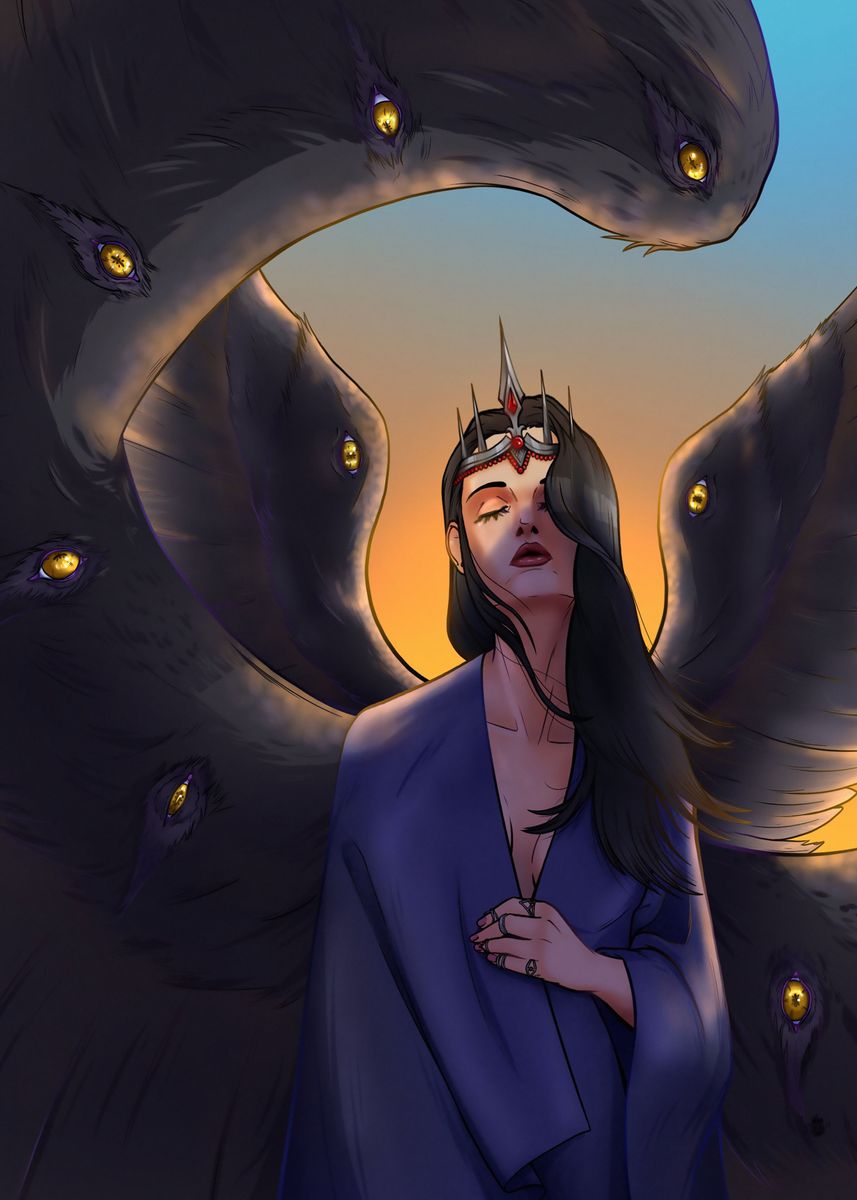 'Angel of Death' Poster by Julio Sánchez Cabezas | Displate