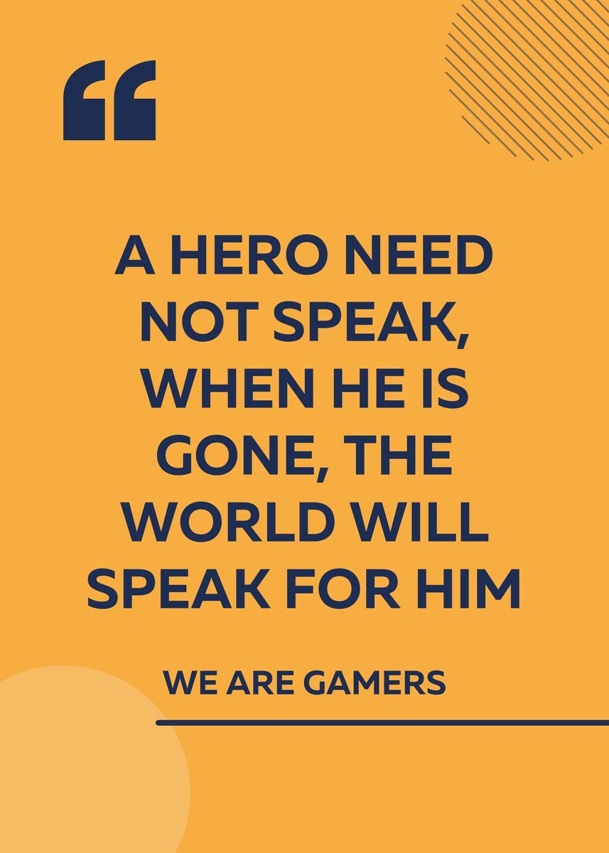 'gaming gamer quotes 18' Poster, picture, metal print, paint by Ainiez ...