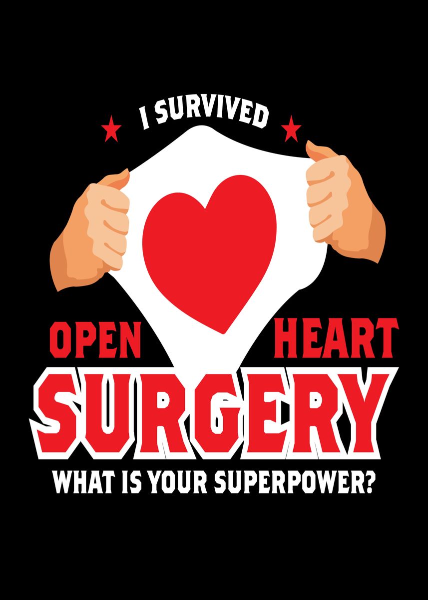 'Open Heart Surgery' Poster, picture, metal print, paint by Mooon ...