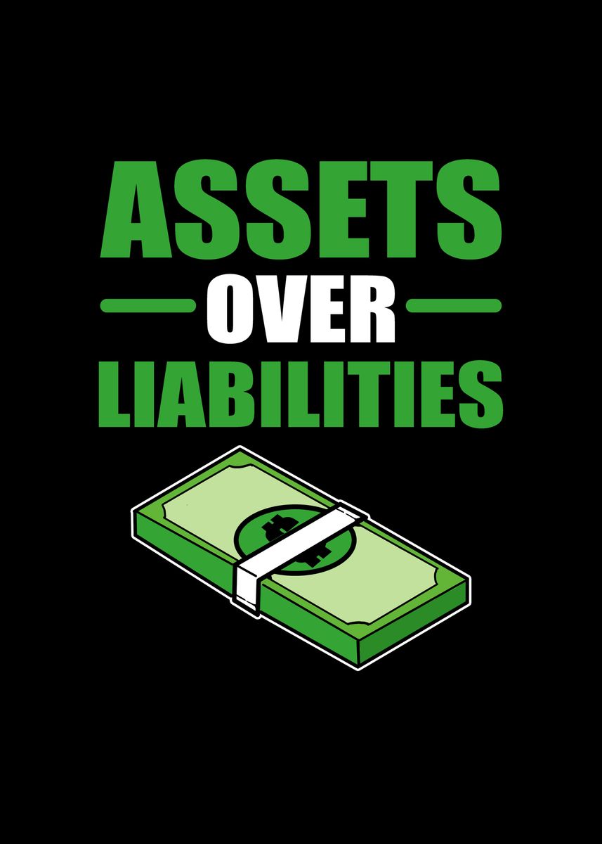 'Accounting Assets Over' Poster by Fabian El Matador | Displate