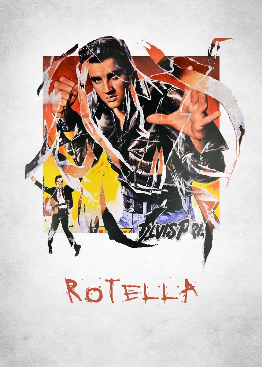 'Mimmo Rotella' Poster by Bo Kev | Displate