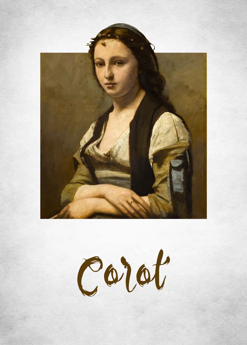 'Jean Baptiste Corot' Poster, picture, metal print, paint by Bo Kev ...