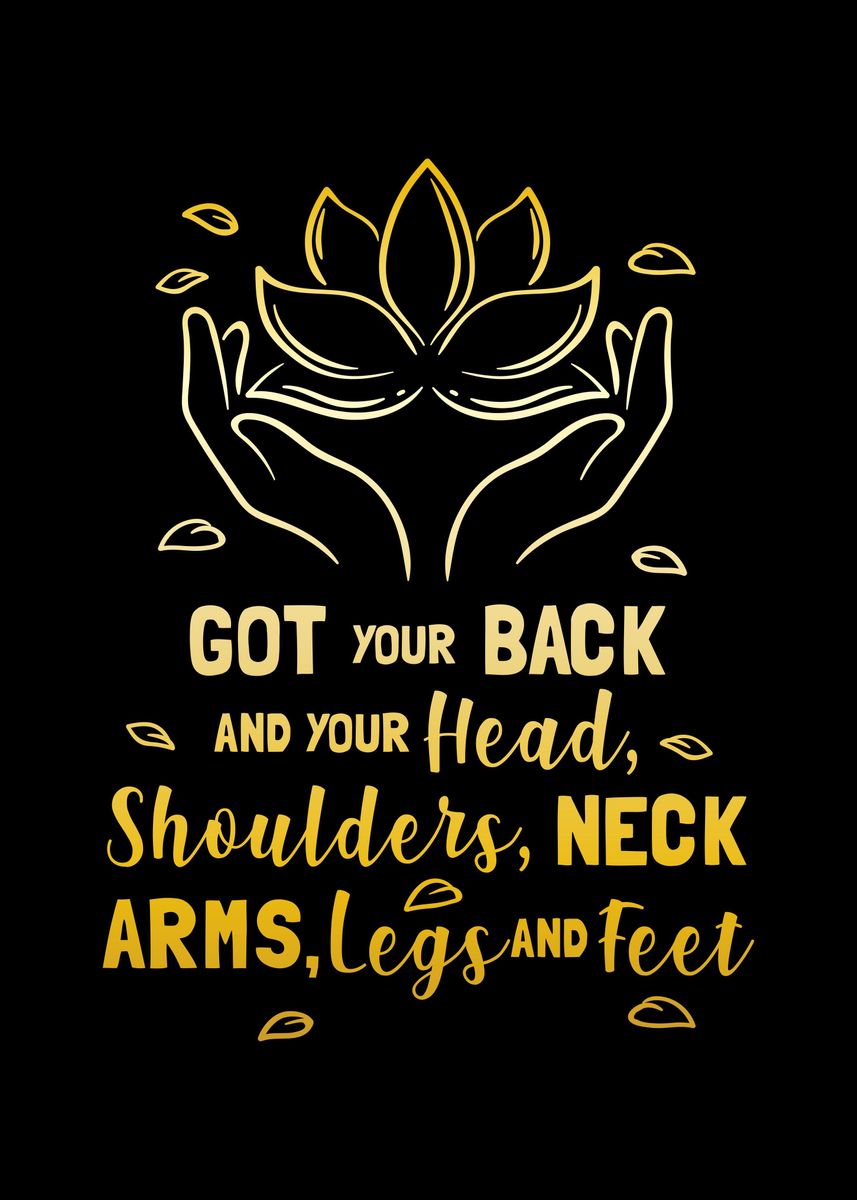 'Got Your Back And Your' Poster by Uwe Seibert | Displate