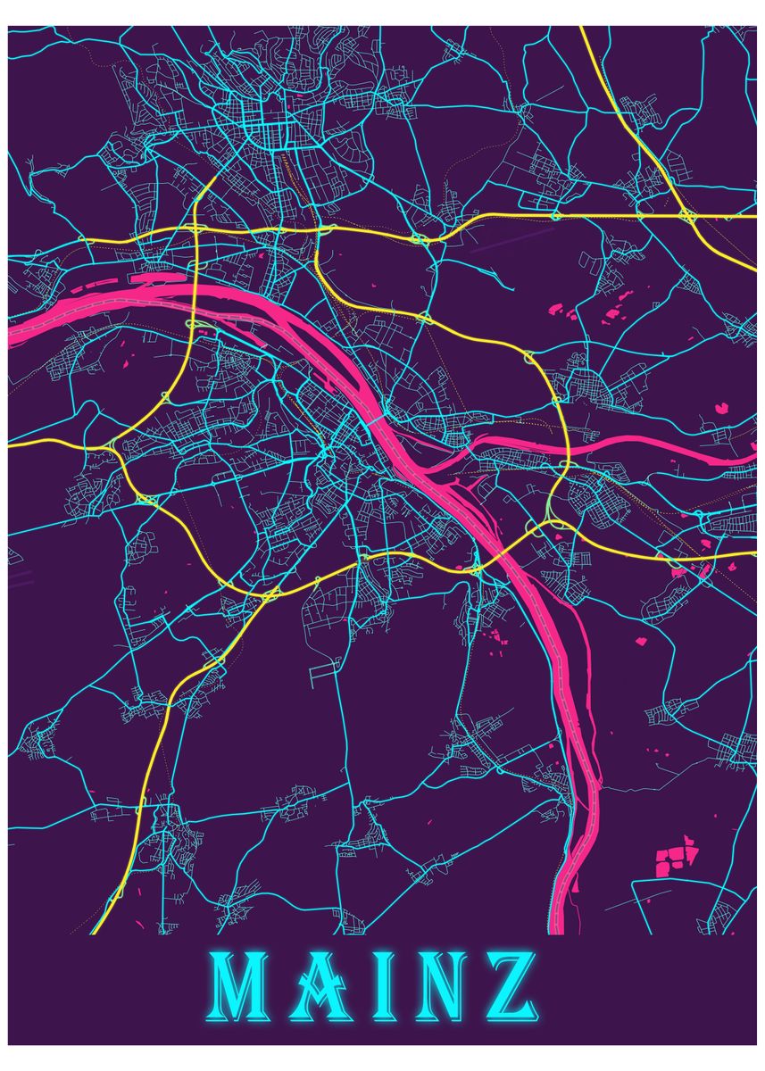 'MAINZ ' Poster by Brock Lesnar | Displate