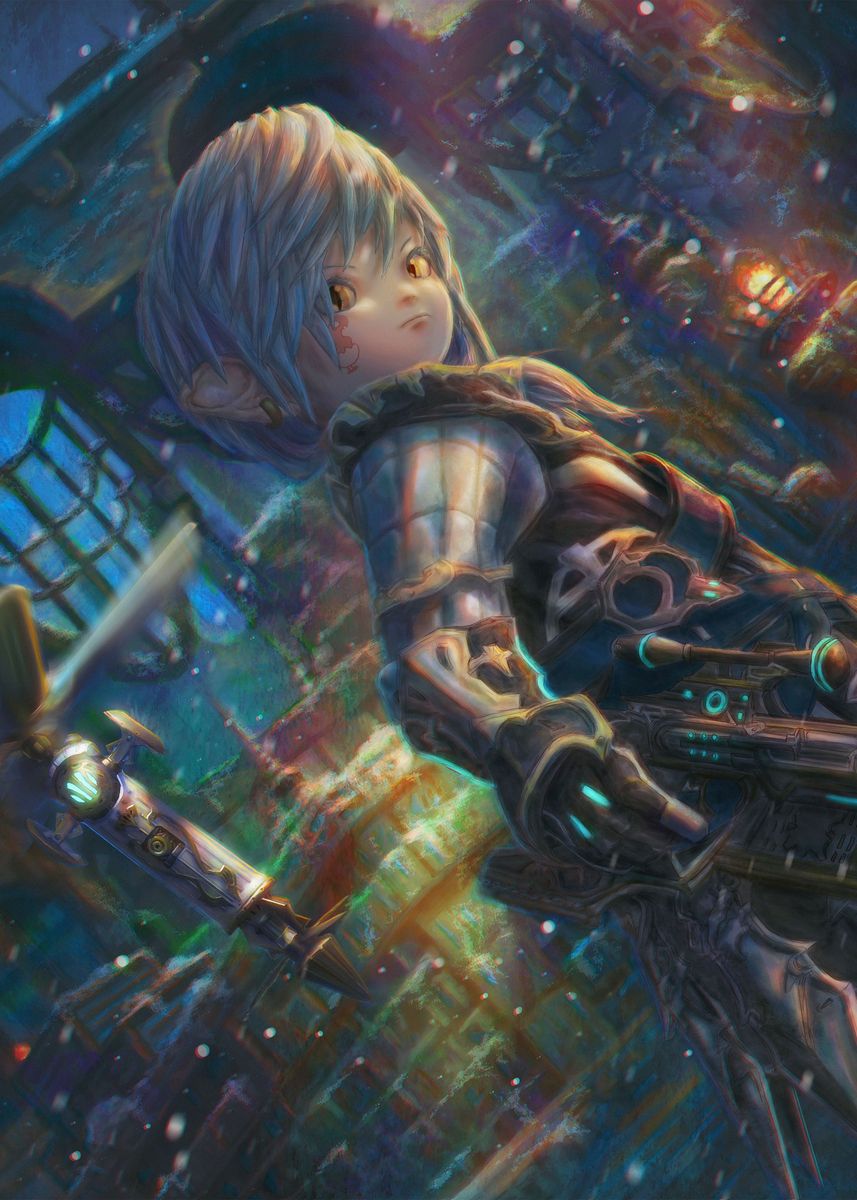 'FFXIV Fanart Lalafell MCH' Poster, picture, metal print, paint by ...