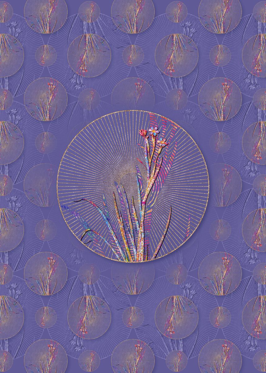 'Bermudiana Pattern' Poster by Holy Rock Design | Displate