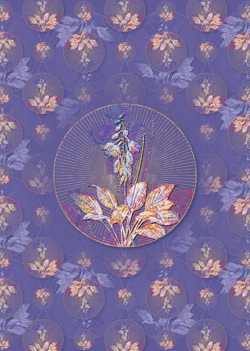 'Daylily Pattern' Poster by Holy Rock Design | Displate