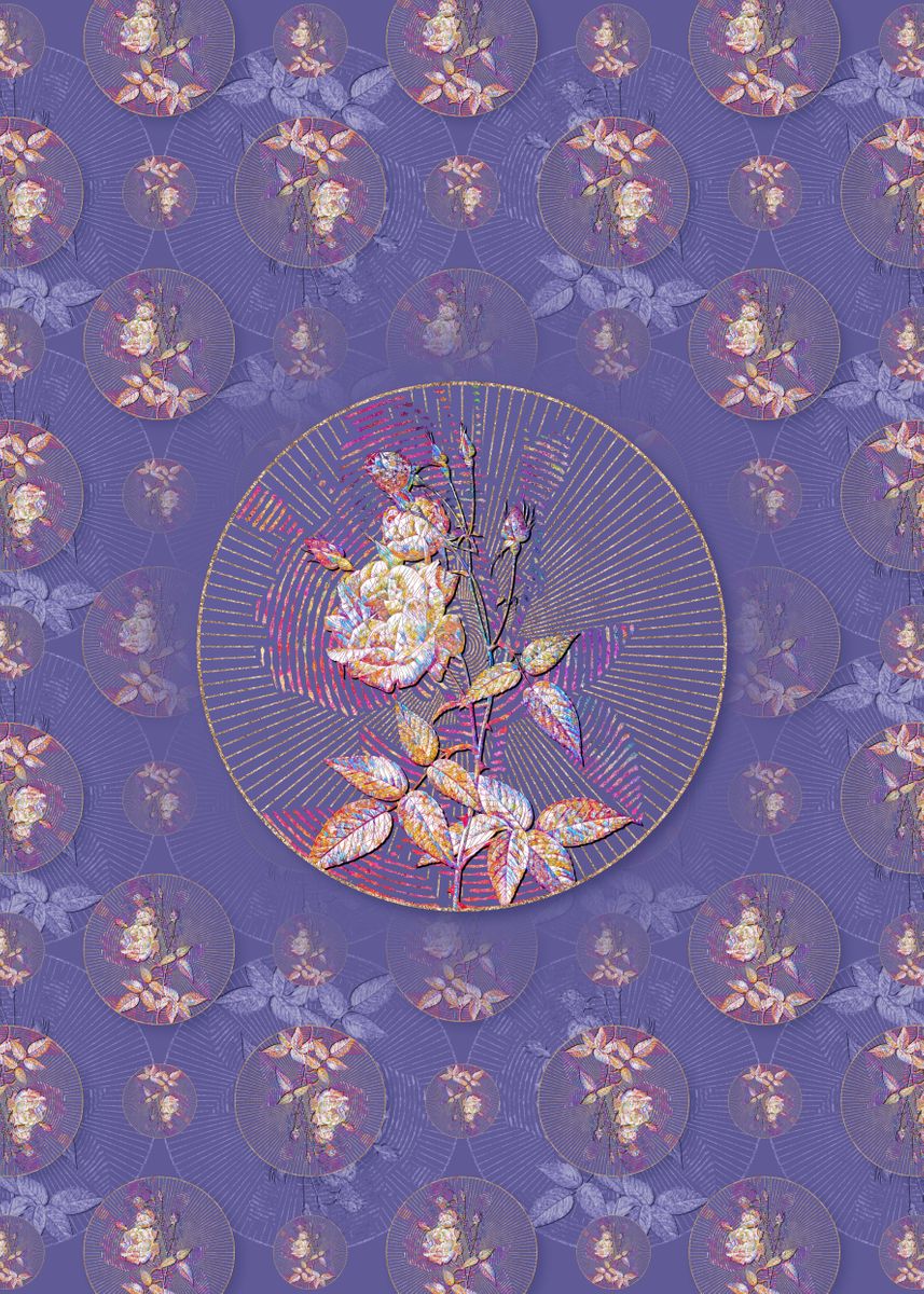 'Common Rose of India' Poster by Holy Rock Design | Displate