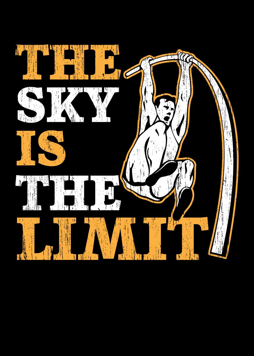 'The Sky Is The Limit' Poster, picture, metal print, paint by NAO ...