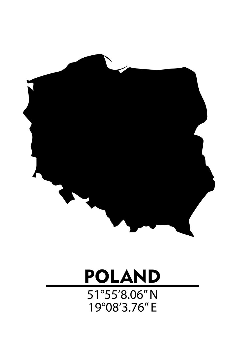 'Poland' Poster by Java Creative | Displate