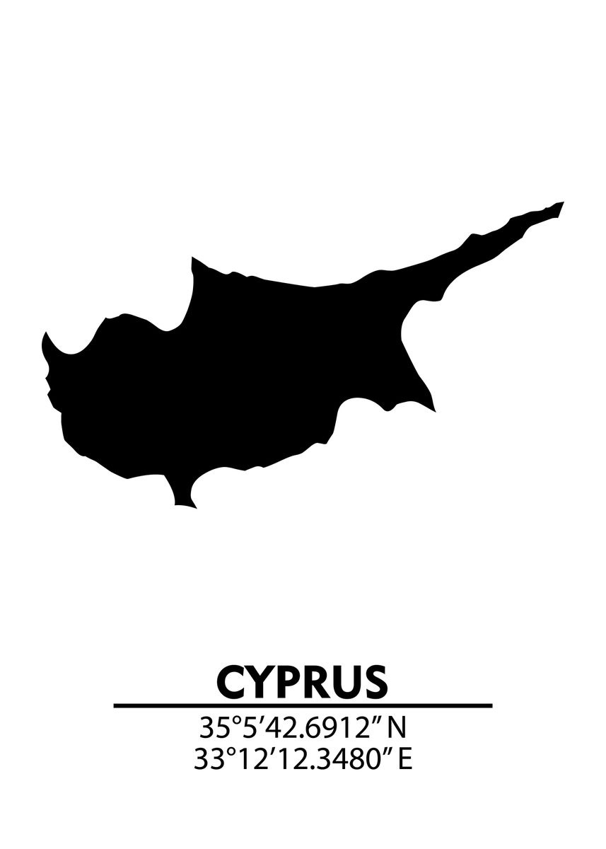 'Cyprus' Poster by Java Creative | Displate