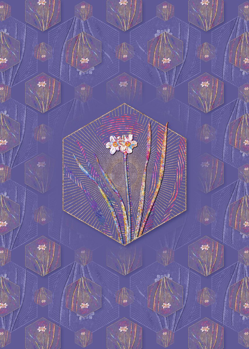 'Primrose Peerless Pattern' Poster by Holy Rock Design | Displate