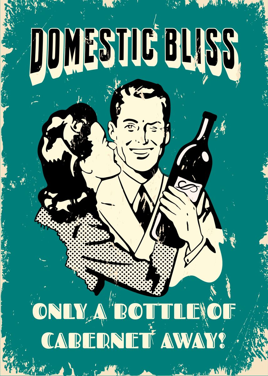 'Alcohol vintage' Poster by Mild pic | Displate