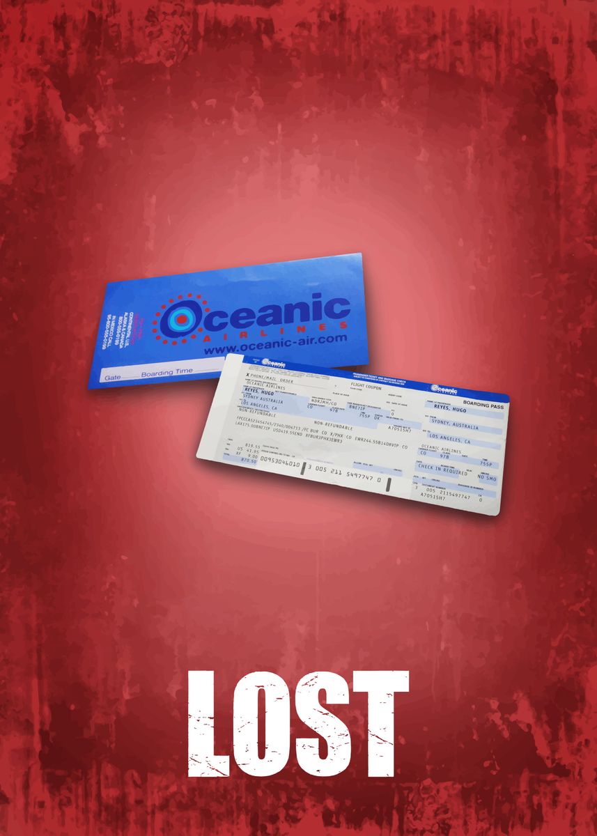 'Lost 7' Poster, picture, metal print, paint by Bo Kev | Displate