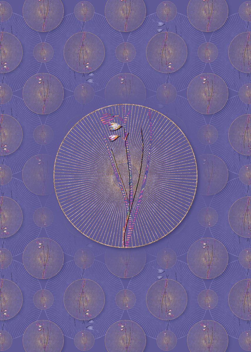 'Snowbell Pattern' Poster by Holy Rock Design | Displate