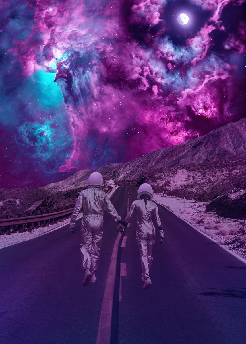 'Space Walk' Poster by Sxme Photography | Displate