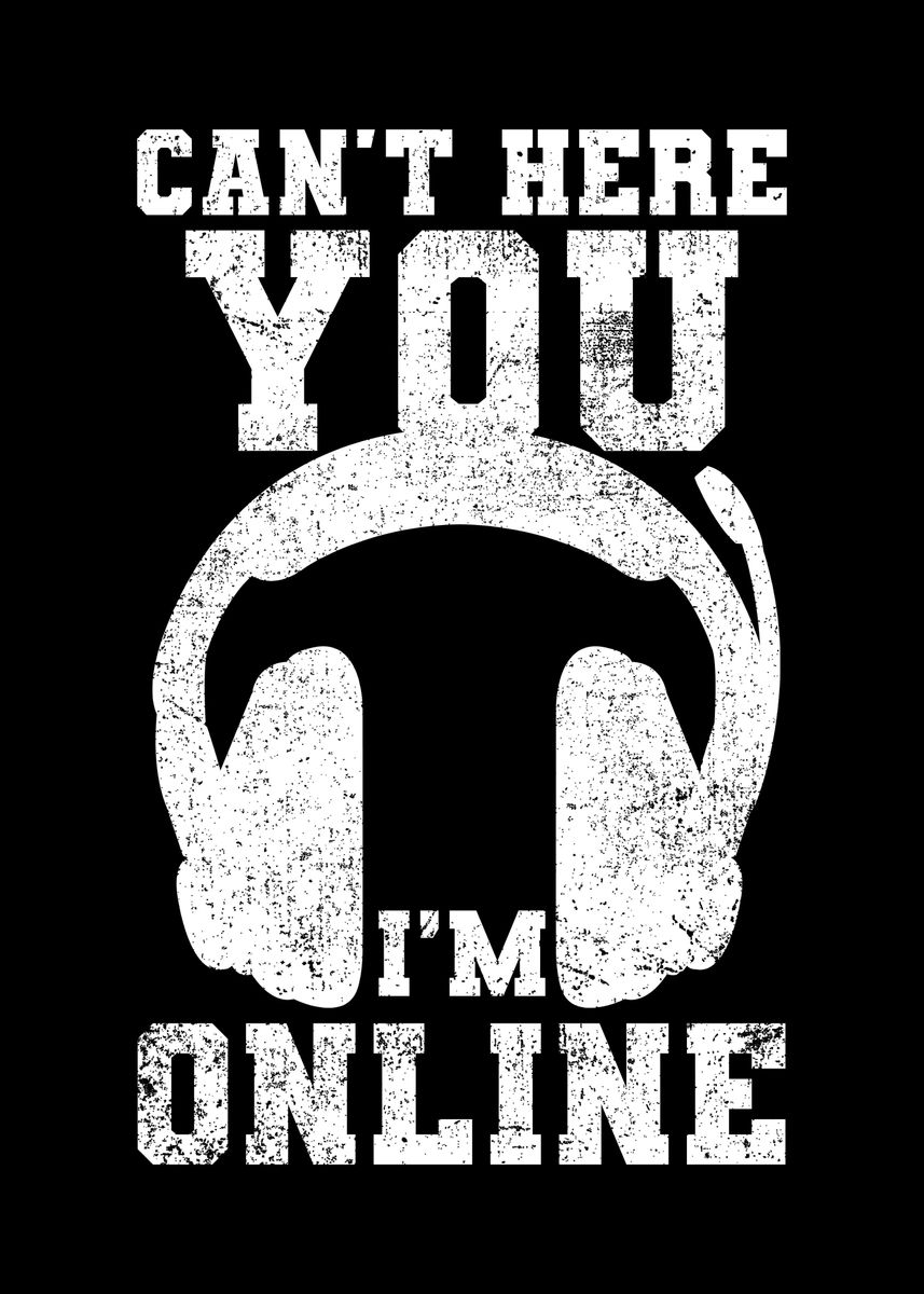 'Gaming Streamer Gamer' Poster by Mealla | Displate