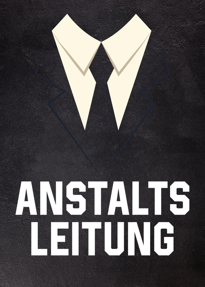 'Establishment management' Poster, picture, metal print, paint by ...