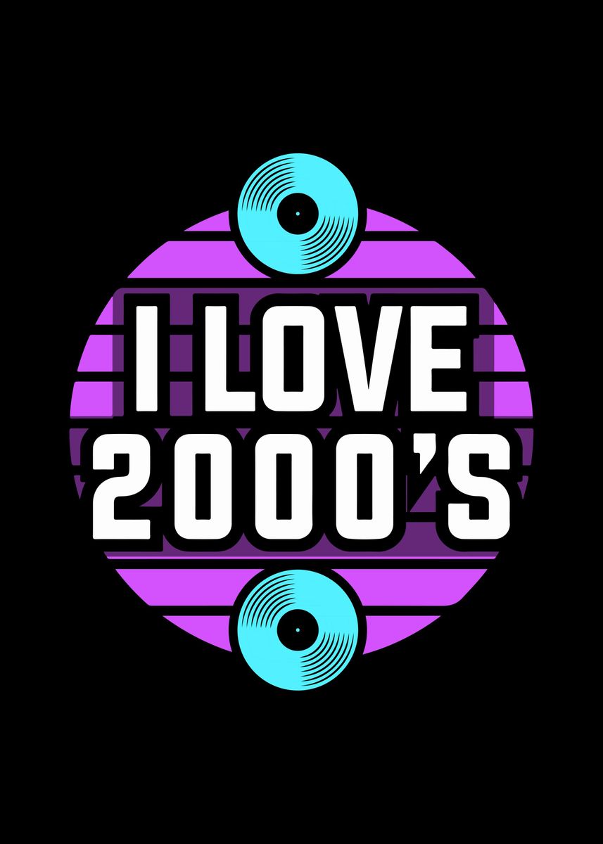 '2000s Retro' Poster by Sebastian Wünsche | Displate