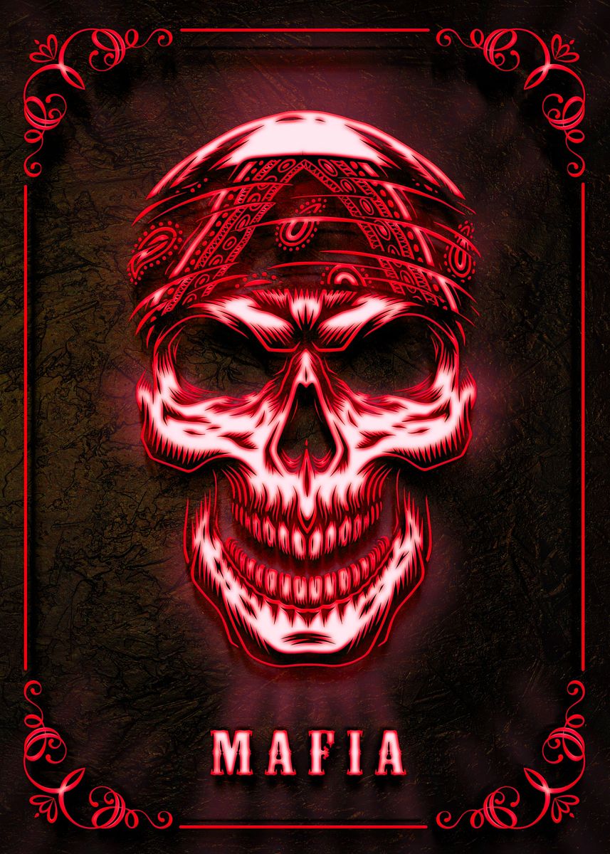 'Mafia' Poster, picture, metal print, paint by Modi Szabolcs | Displate