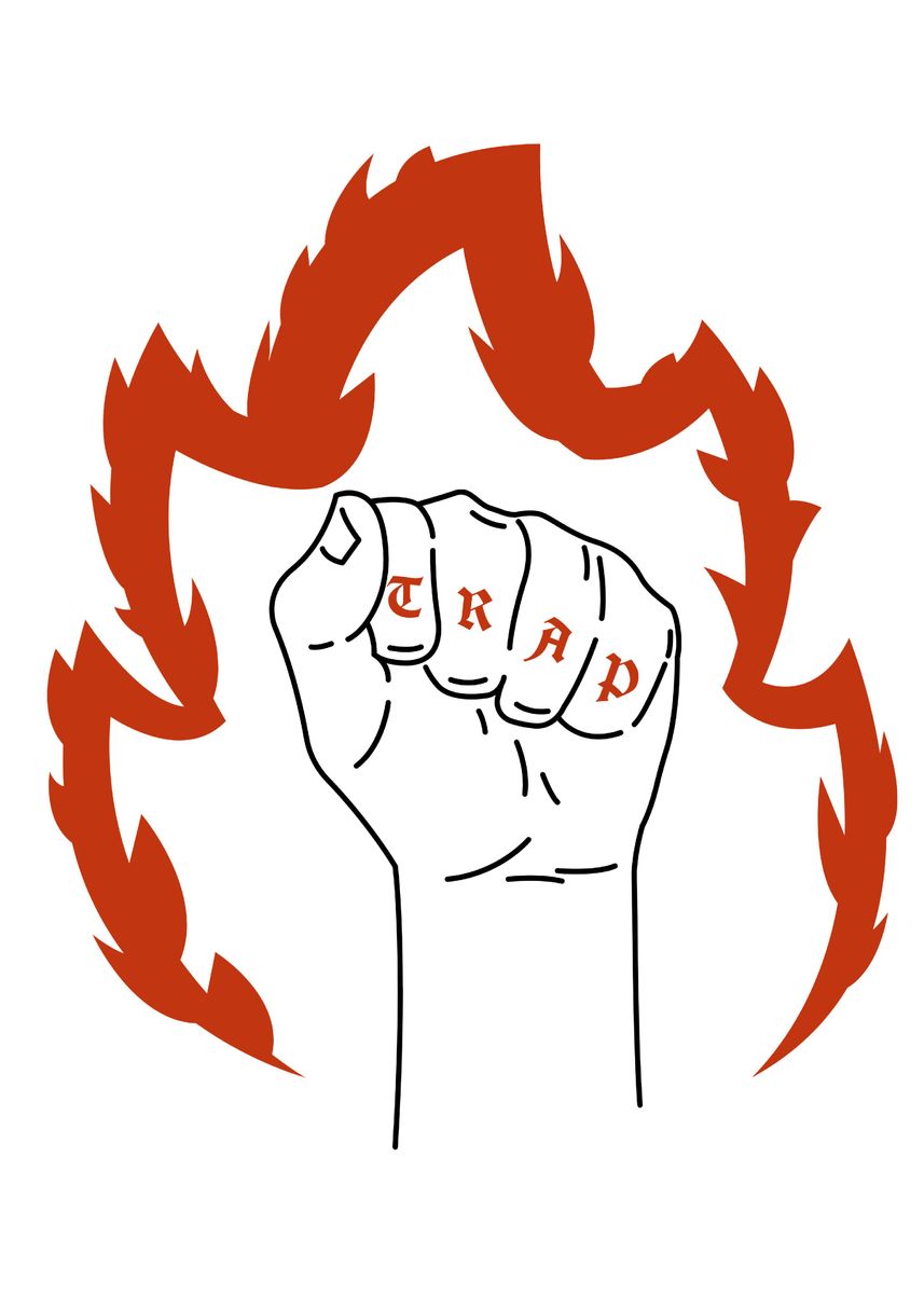 'Fist Power' Poster by Evgenuy Merkushov | Displate