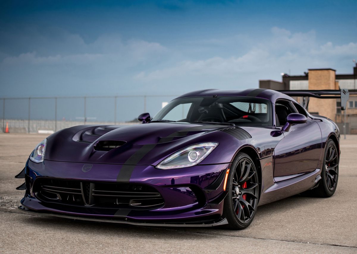 Purple Viper Car