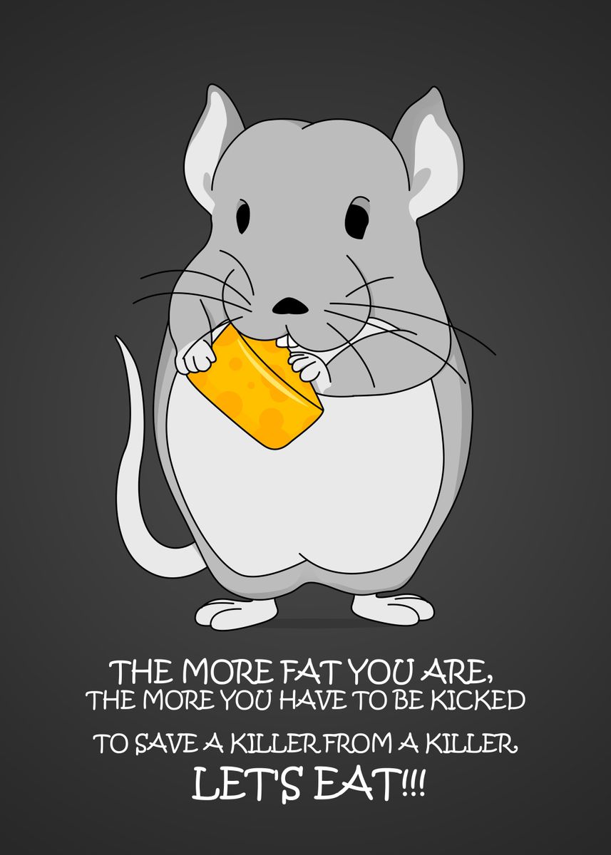'lets eat' Poster by INSPIRE COLLECTION | Displate