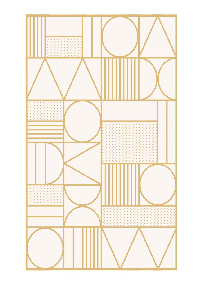 'Geometric Chart' Poster, picture, metal print, paint by VenomUnrefined ...