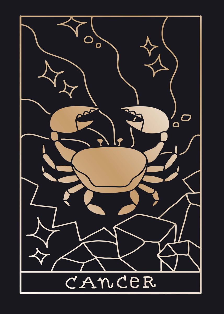 'cancer' Poster by Lardis Art | Displate