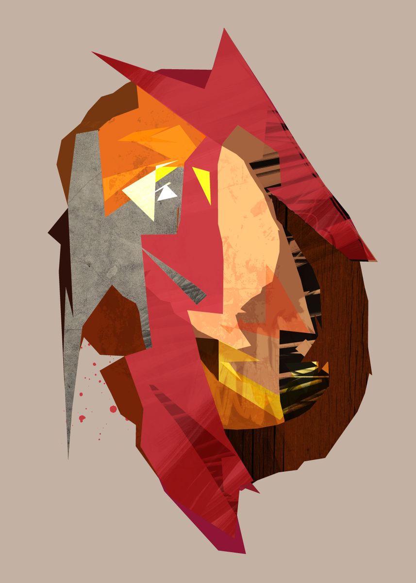 'Deception' Poster, picture, metal print, paint by Johann Brangeon ...