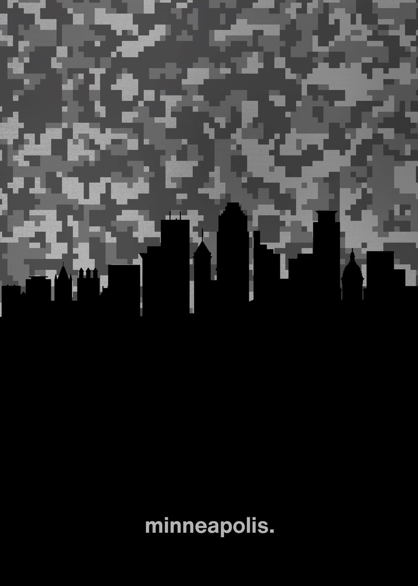 'Minneapolis Minnesota' Poster by tombalabomba | Displate