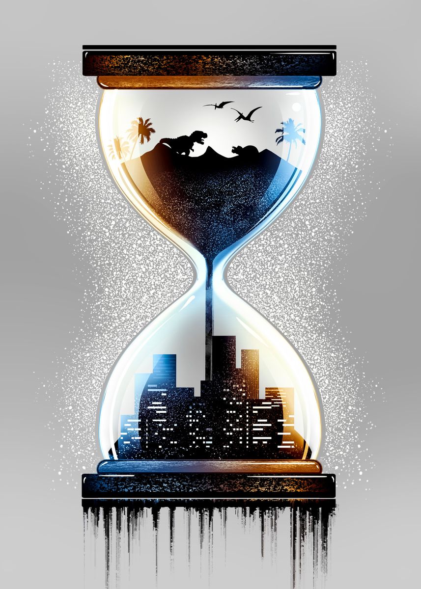 'History of Time' Poster, picture, metal print, paint by Alfonso Navas ...