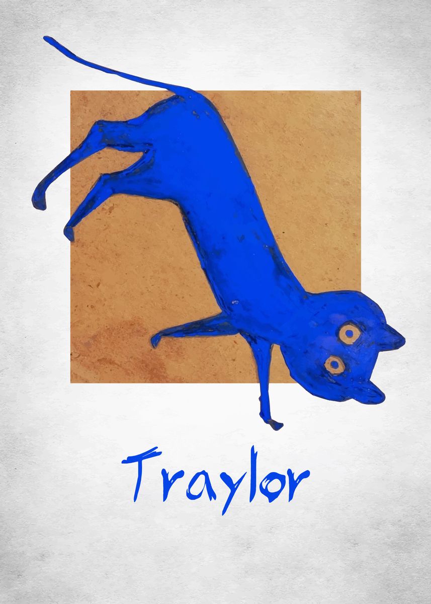 'Bill Traylor' Poster, picture, metal print, paint by Bo Kev | Displate