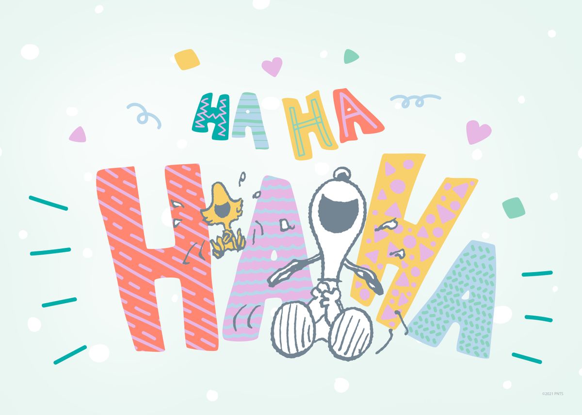 'Playtime HaHa' Poster by Peanuts | Displate