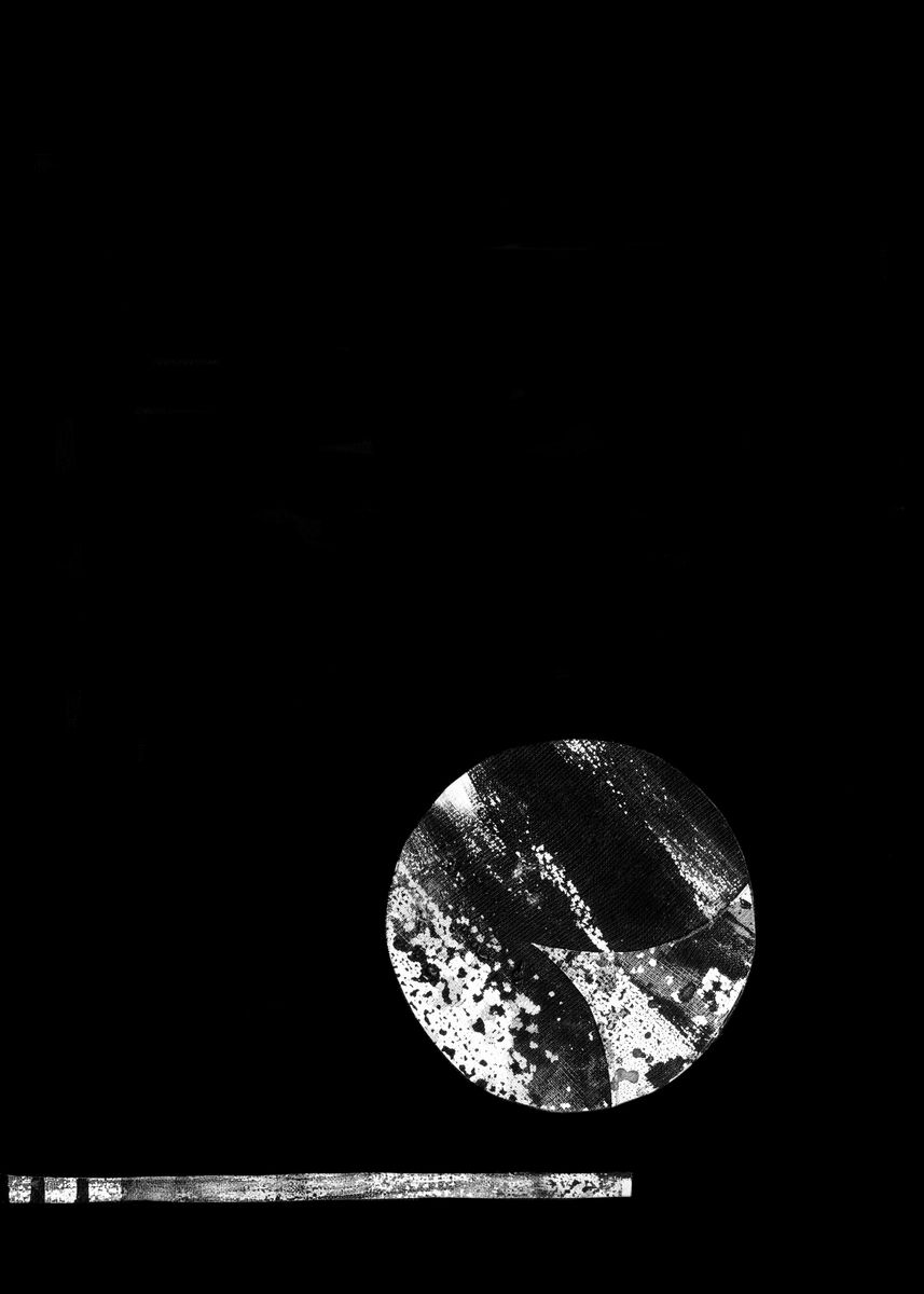 'Black abstract' Poster, picture, metal print, paint by Ela Szczepaniak ...