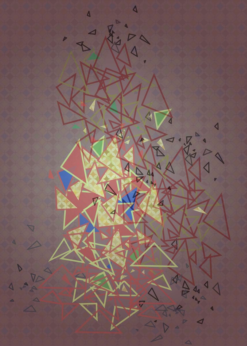 'Destructive Cloud' Poster by Rouda Mevissen | Displate