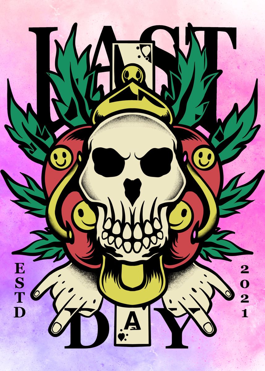 'last day' Poster by Bayuktx Artstudio | Displate