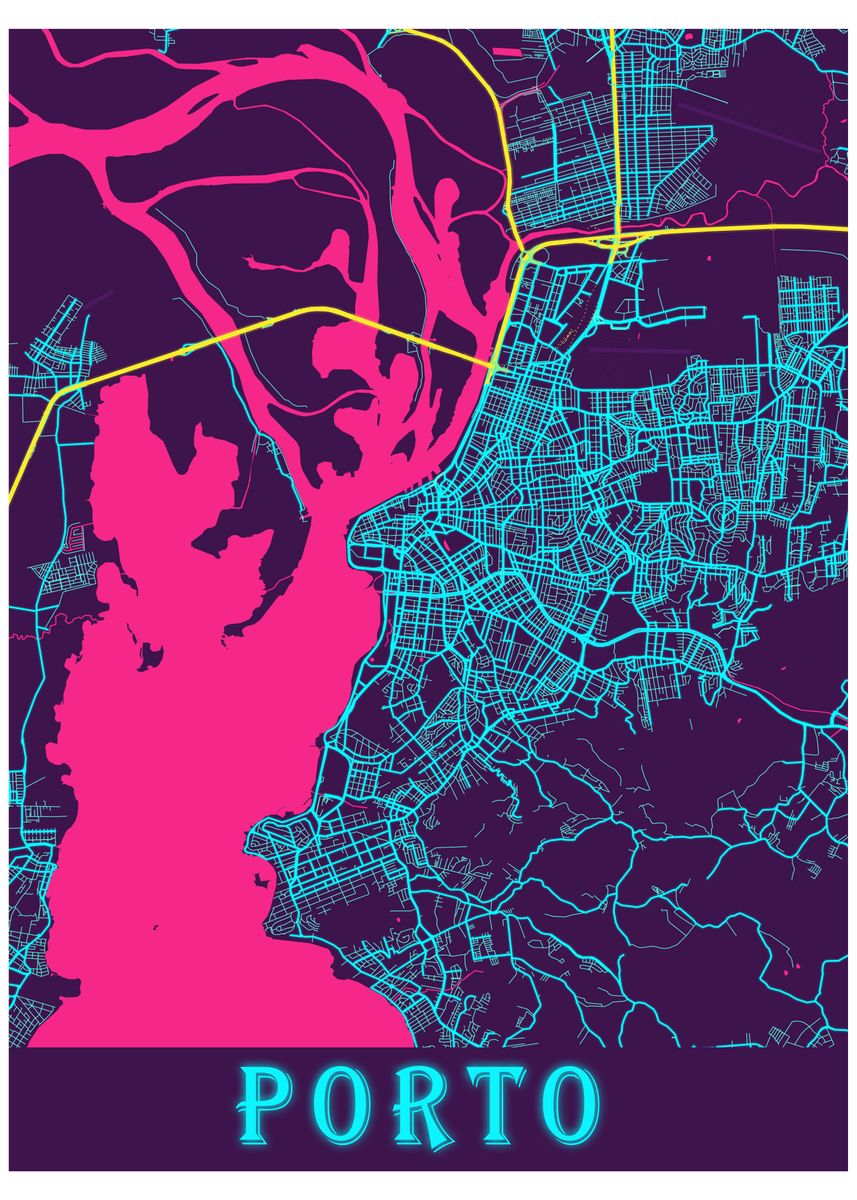 'PORTO ' Poster, picture, metal print, paint by Brock Lesnar | Displate