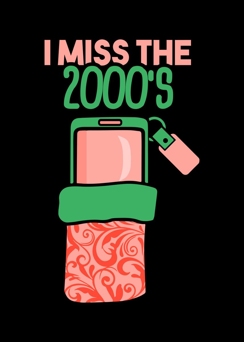 '2000s Retro' Poster, picture, metal print, paint by Sebastian Wünsche ...