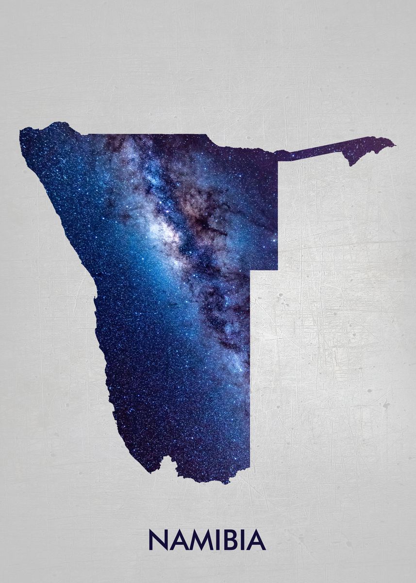 'NAMIBIA' Poster by Atomic Chinook | Displate